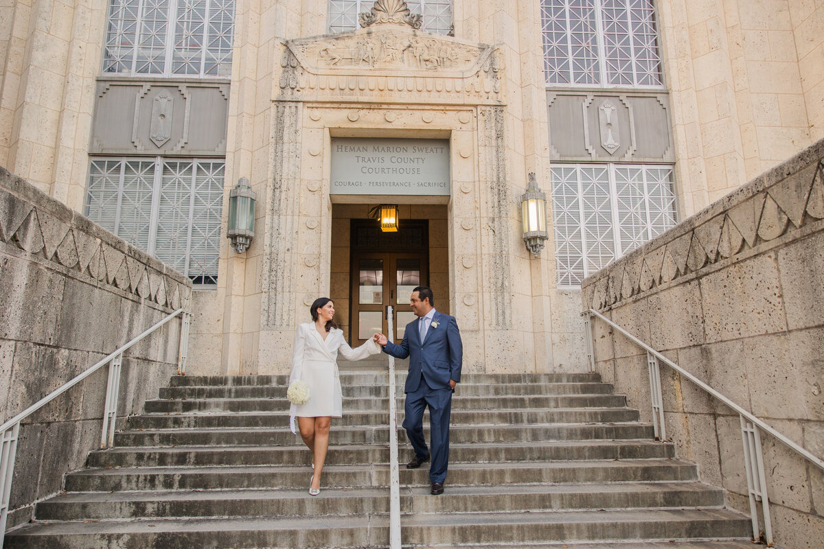 Courthouse Wedding & Elopement Photographer Austin