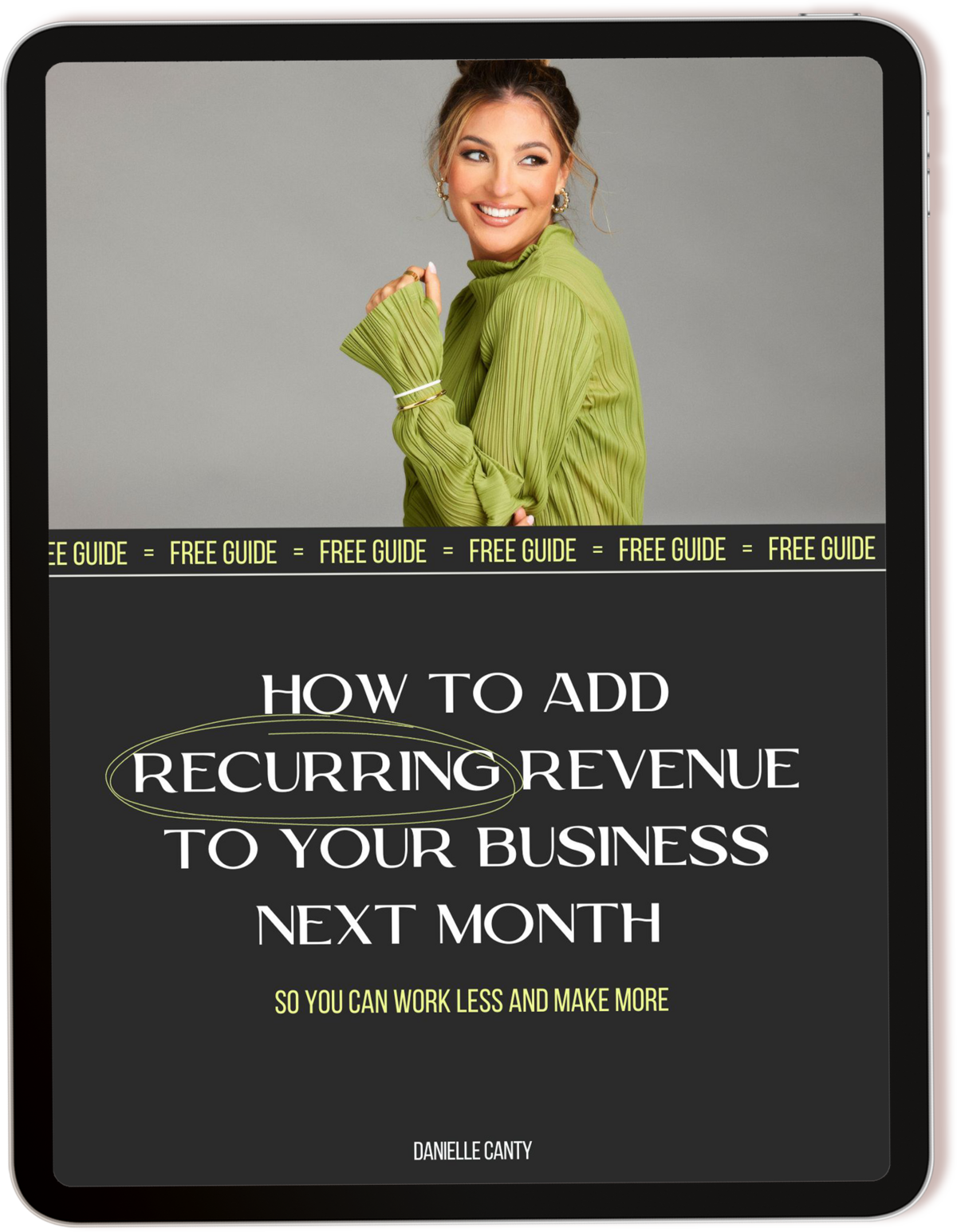 How to add recurring revenue to your business next month 📗