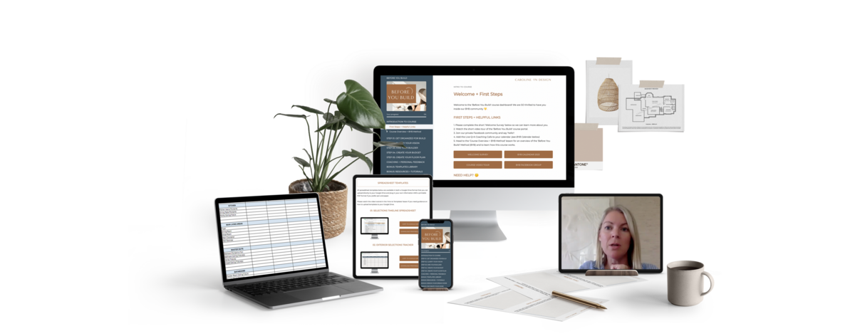 Before You Build Home Build Prep Course + Coaching