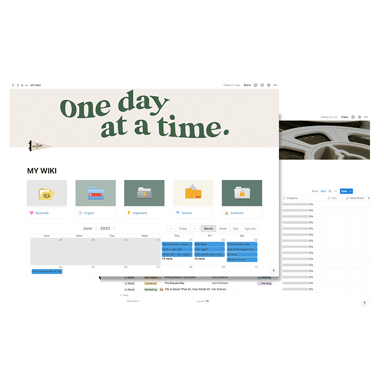 Ultimate Notion Planner Template | Red Lid Consulting
