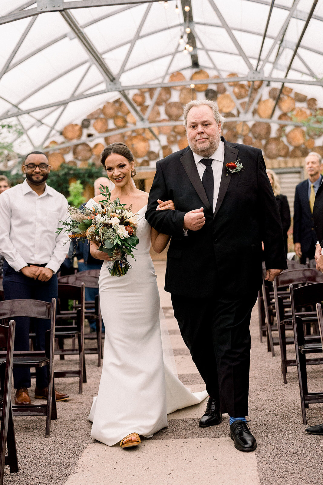 The Atrium , an outdoor wedding venue for any weather.