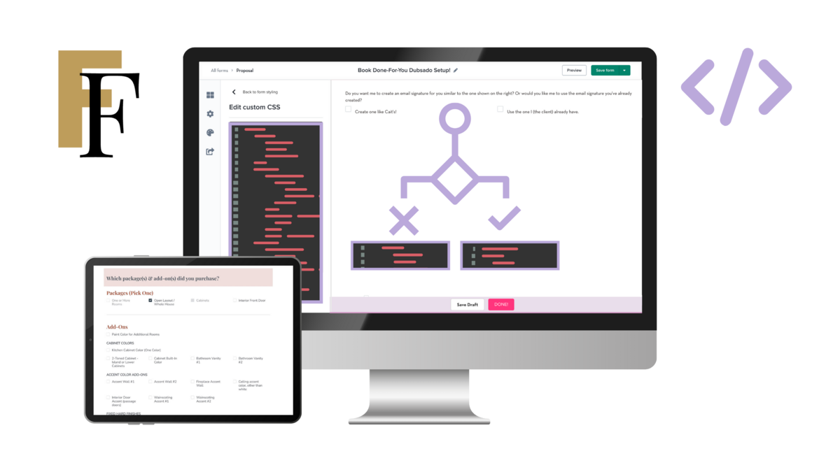 Dubsado Conditional Logic | Smart, Dynamic Forms Made Easy