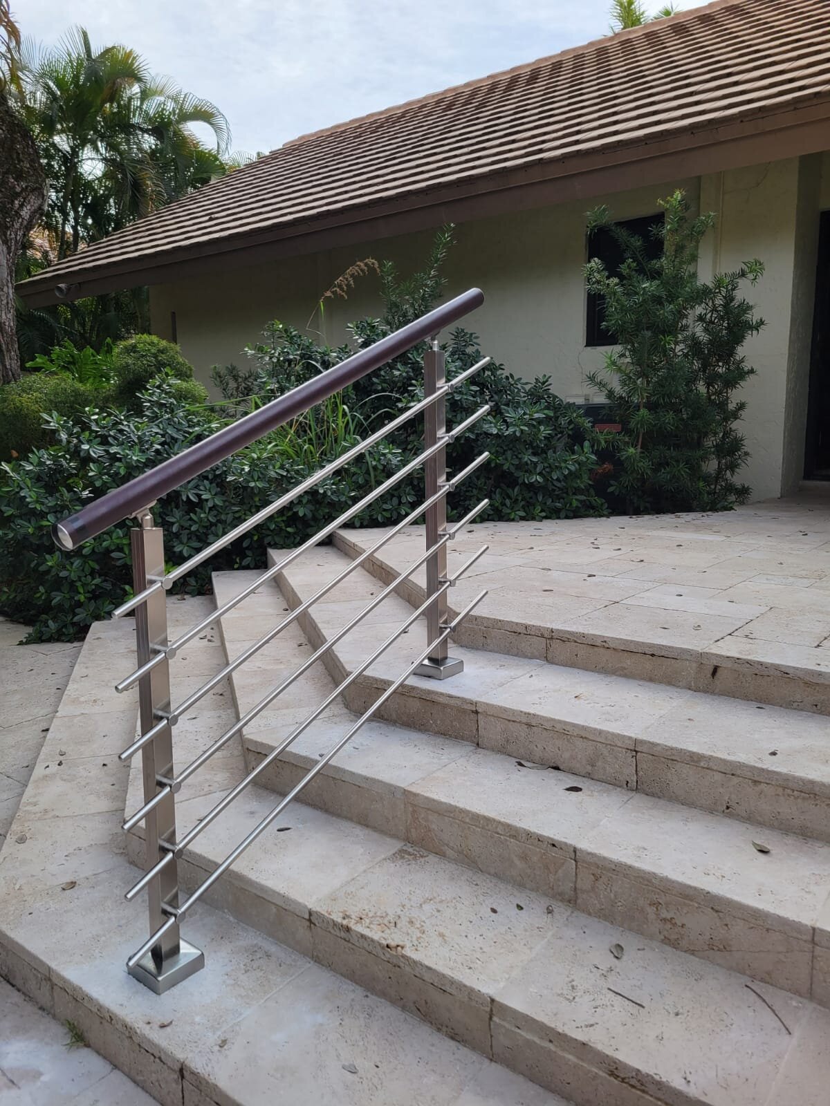 Outdoor Stair & Surface Mount Railings in South Florida