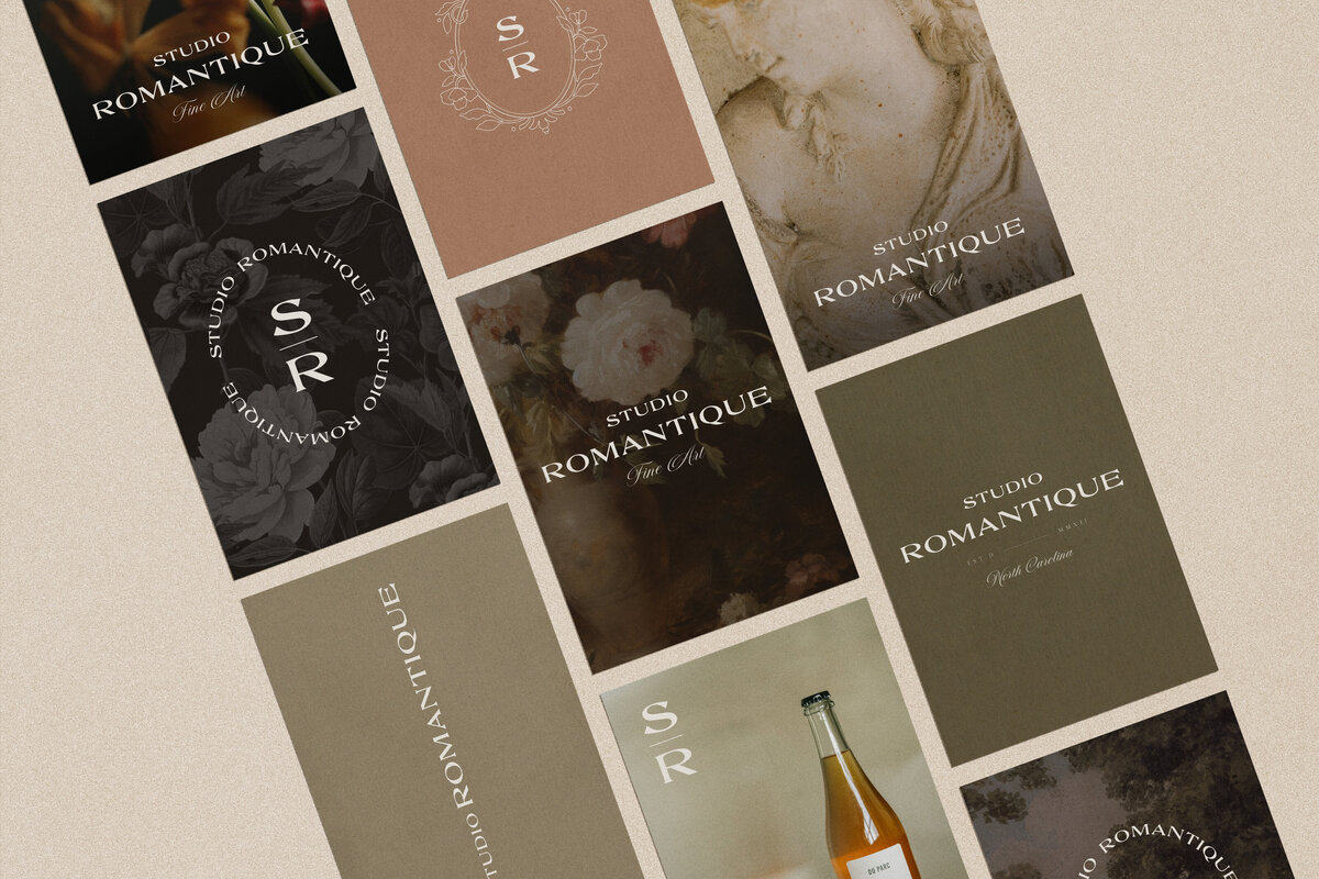 SEMI CUSTOM BRAND DESIGN // Elevated Brand Design Templates