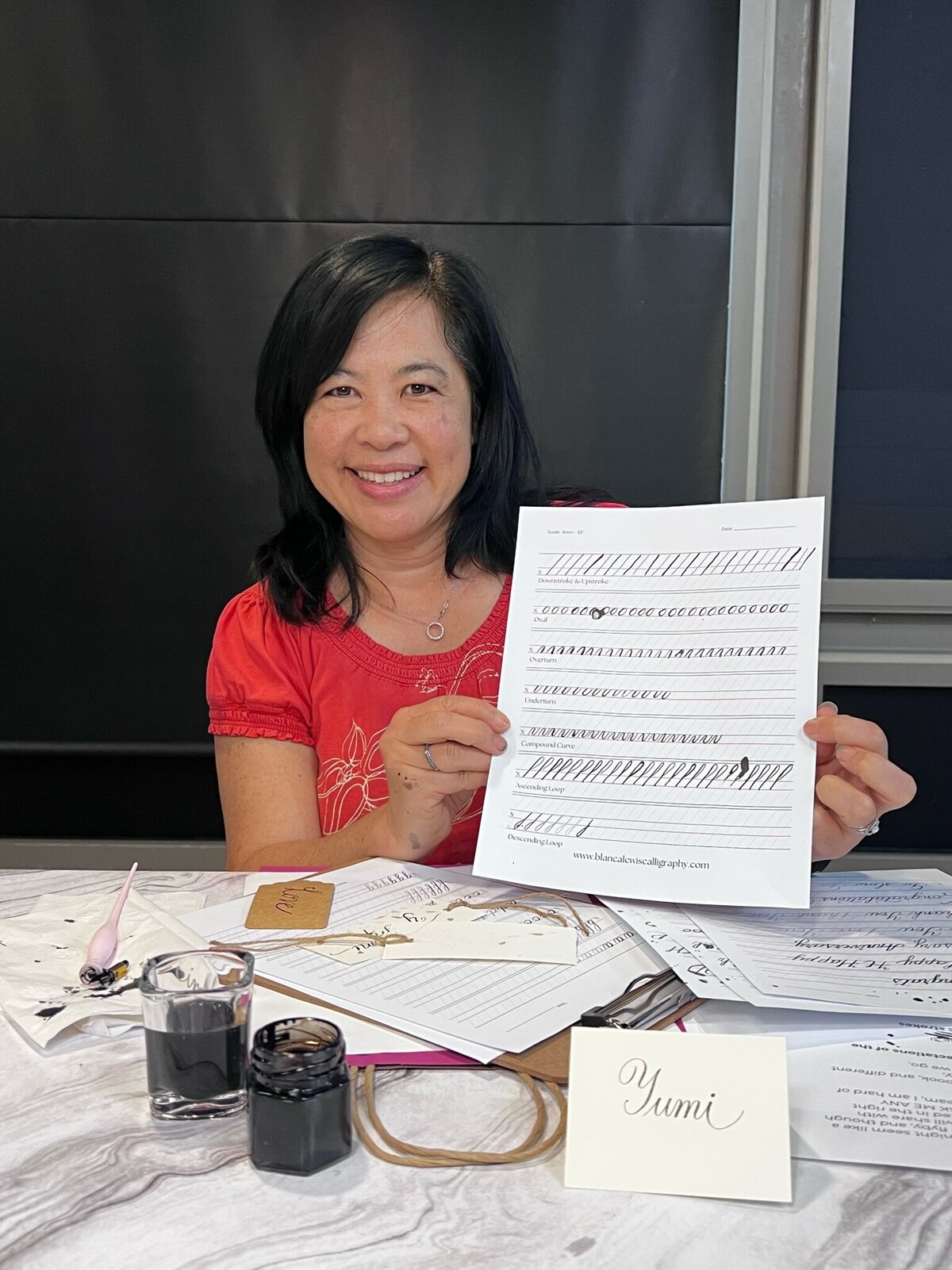 San Francisco Bay Area Calligraphy Workshop