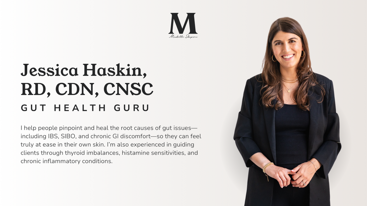 Jessica Haskin, RD, CDN, CNSC | Michelle Shapiro Nutrition LLC