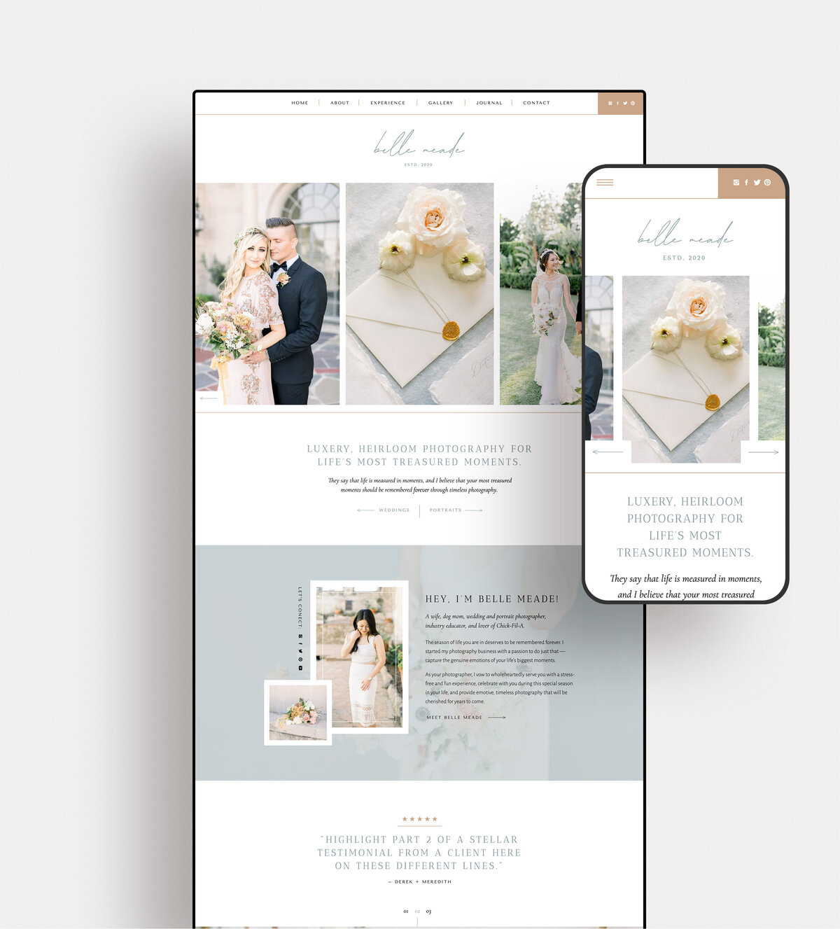 Shop | Website Templates by Showit Partner Abigail Dyer