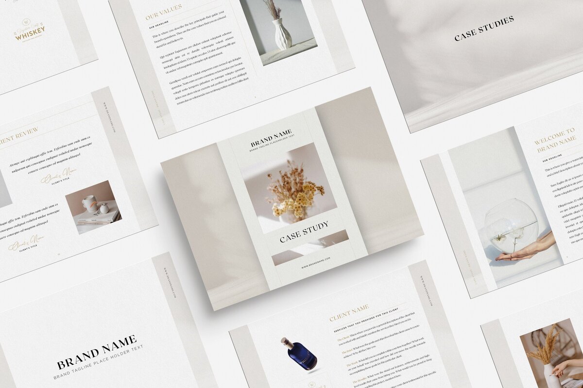 Case Study Deck Template | MD Shop