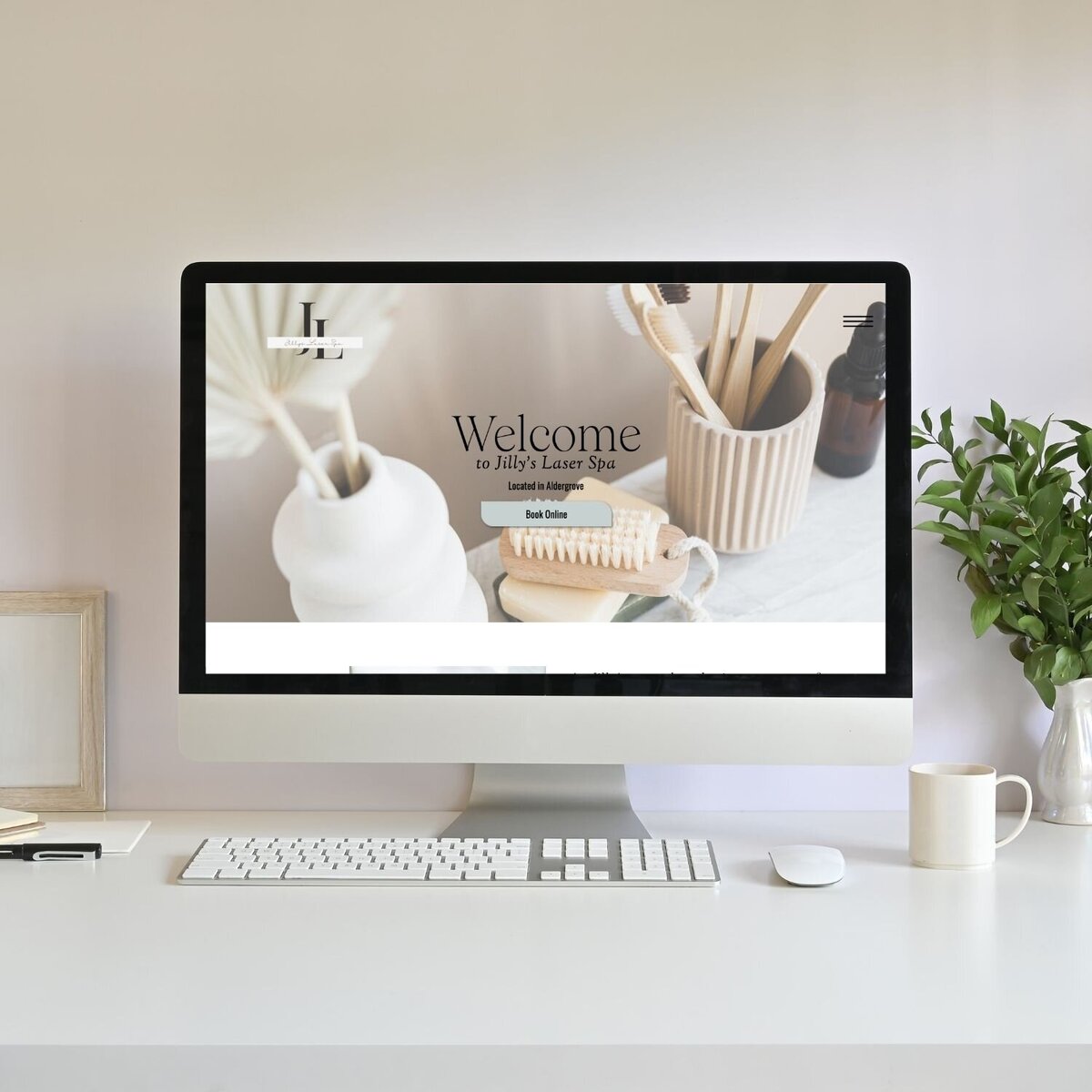 Feminine Website Design | Aesthetic Website | Designed by Harj