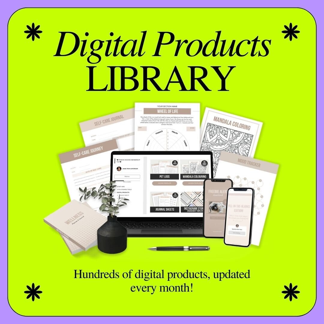 Digital Products PLR/MRR Bundle Library |by Kotryna Bass
