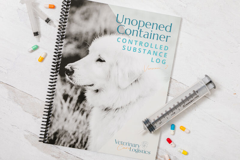 Veterinary Care Logistics | Controlled Substance Log Book