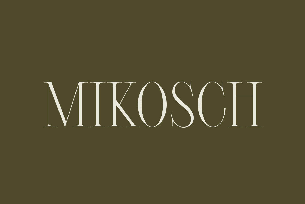 Mikosch – Tasteful & Chic Serif by Local Desk