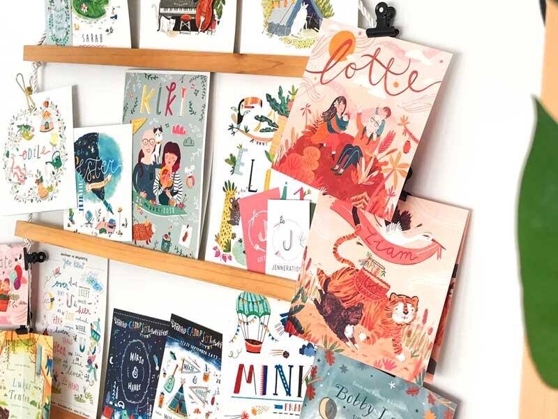 Kaartje Op Maat :: geboorte/trouwstationery - Ingrid Wuyster