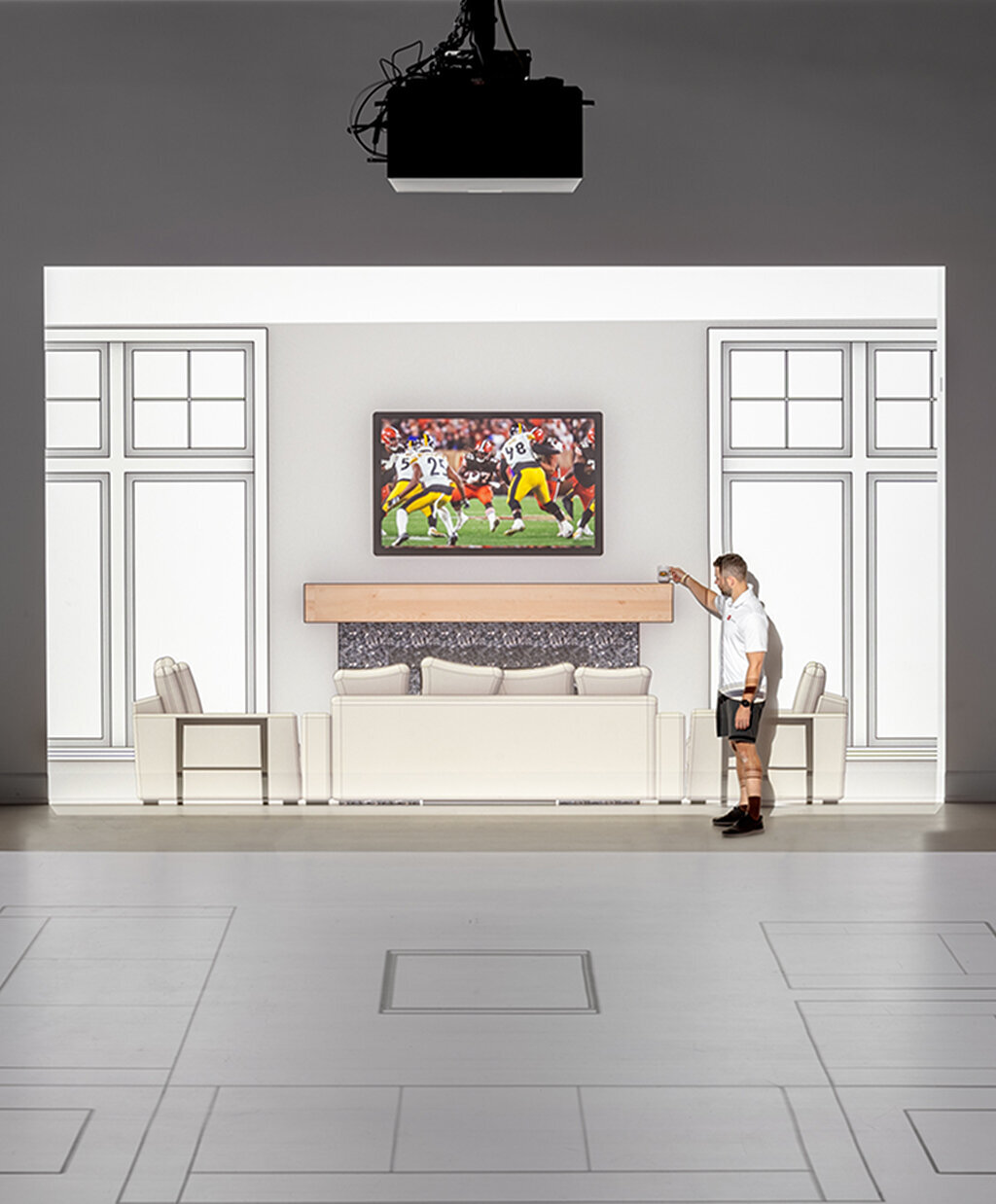 Walk Your Plans LA | Design Projection Showroom