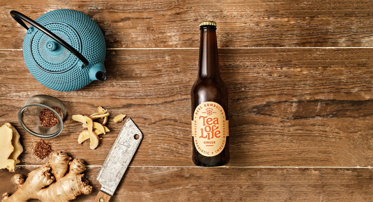 Tea Of Life Kombucha - 100% raw organic Kombucha made from green and ...