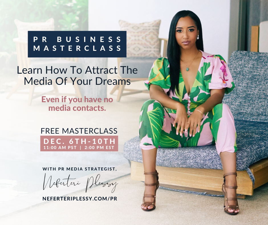 Neferteri Plessy | PR Masterclass