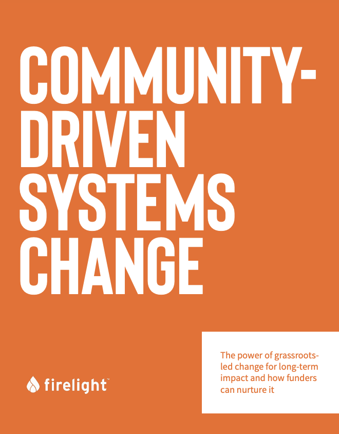 Community-Driven Systems Change | Publications | ECFG