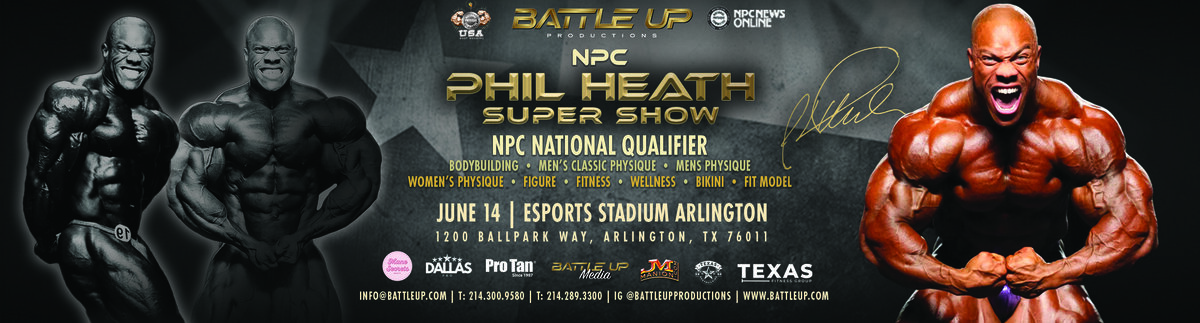 BATTLE UP PRODUCTIONS - TEXAS BODYBUILDING SHOW
