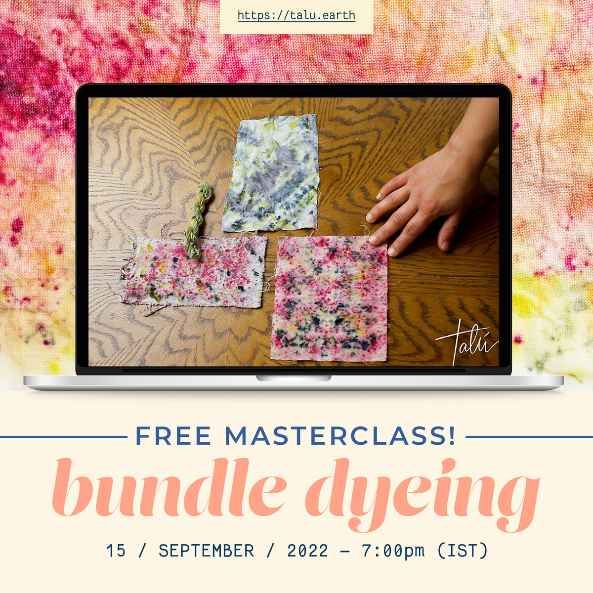 FREE bundle dyeing masterclass!