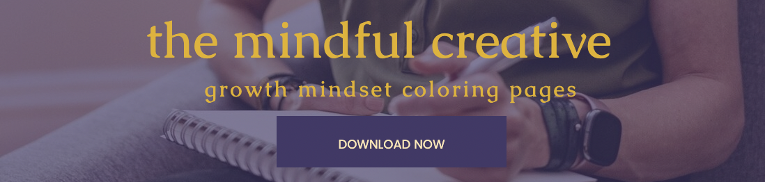 Growth Mindset Coloring Pages | Mindful Mandala to Color