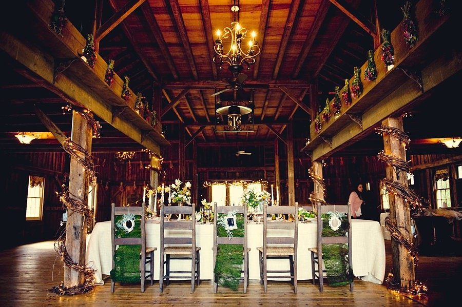 Fall Inspired Barn Wedding at Tyrone Farm