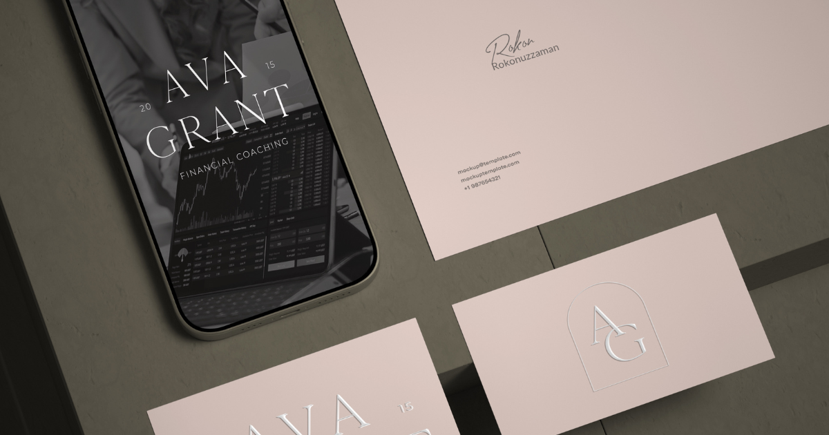 Semi-Custom Brand & Logos | Ava Grant