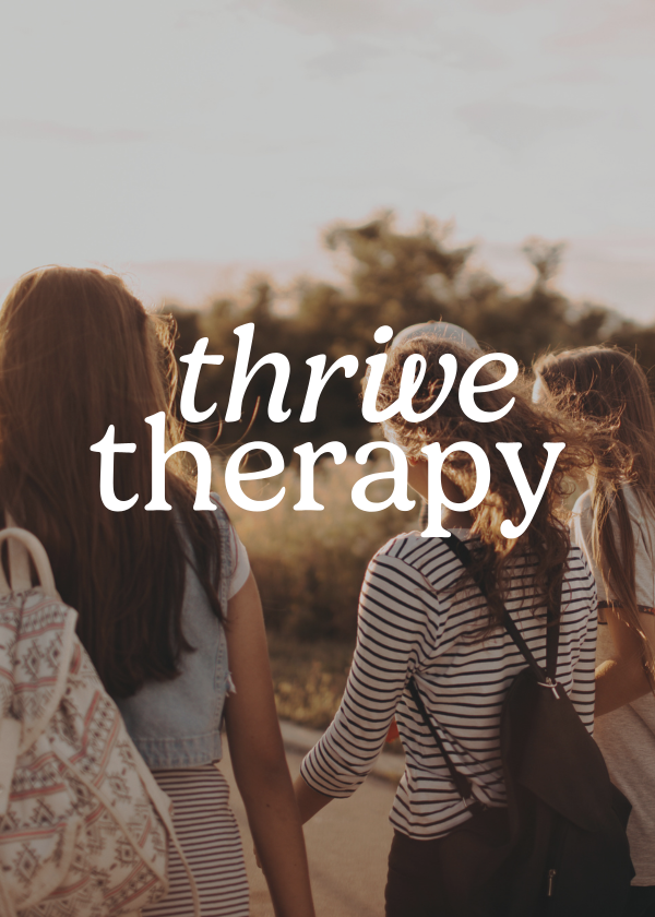 Thrive Therapy Teen Counseling Brand Identity and Website
