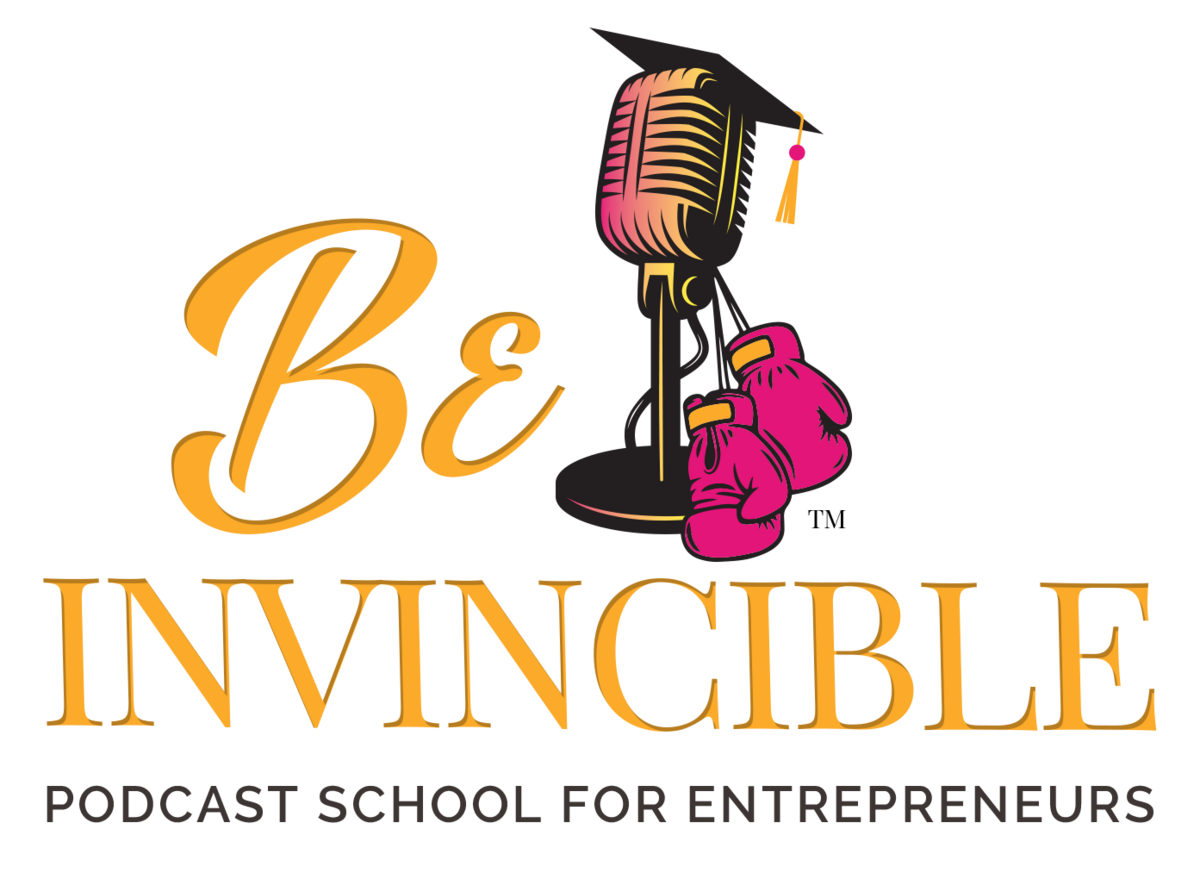 Listen to the She's Invincible Podcast