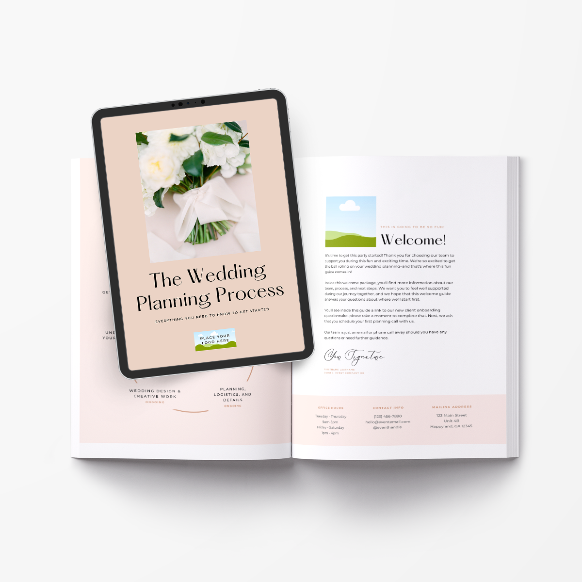 Onboarding Canva Template For New Clients