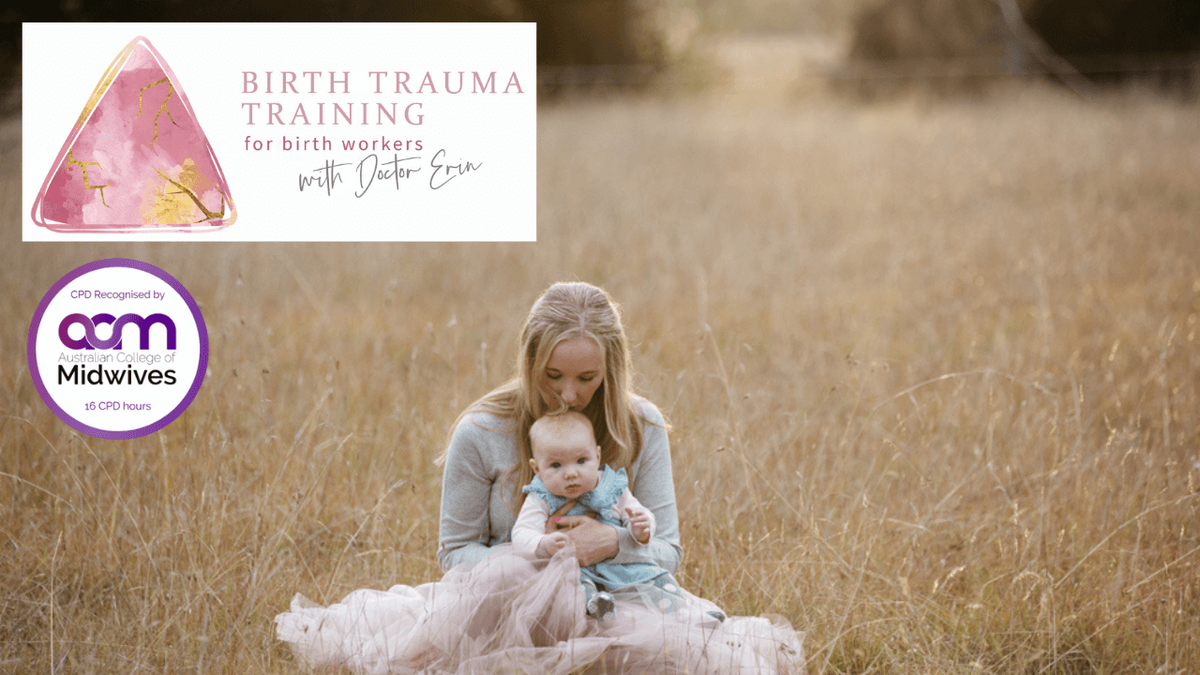 Birth trauma training - used in 42+ countries - Dr Erin Bowe