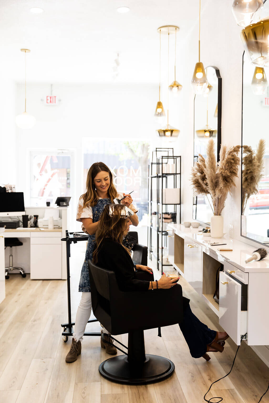 Dimensional Color and Extensions Salon Moxie Roots Co. | Cedar Falls, IA