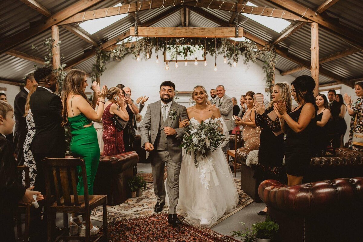 Piggery Indoor Ceremony Space • York Wedding Venue