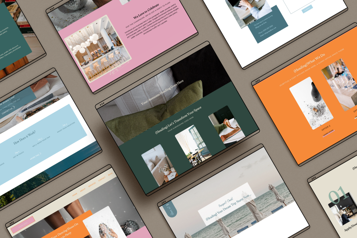 Showit Website Templates | Saltd Studio | Affordable Templates