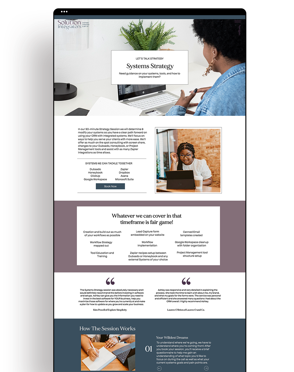 Ame Creatives | Showit Website Designer & SEO Specialist