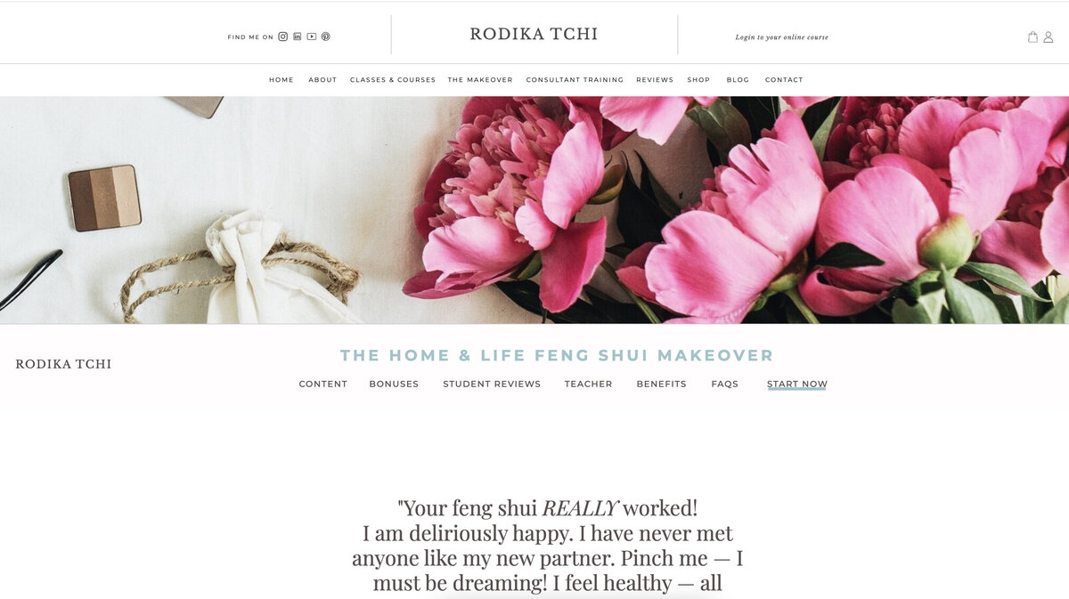 The Home & LIfe Feng Shui Makeover with Rodika Tchi