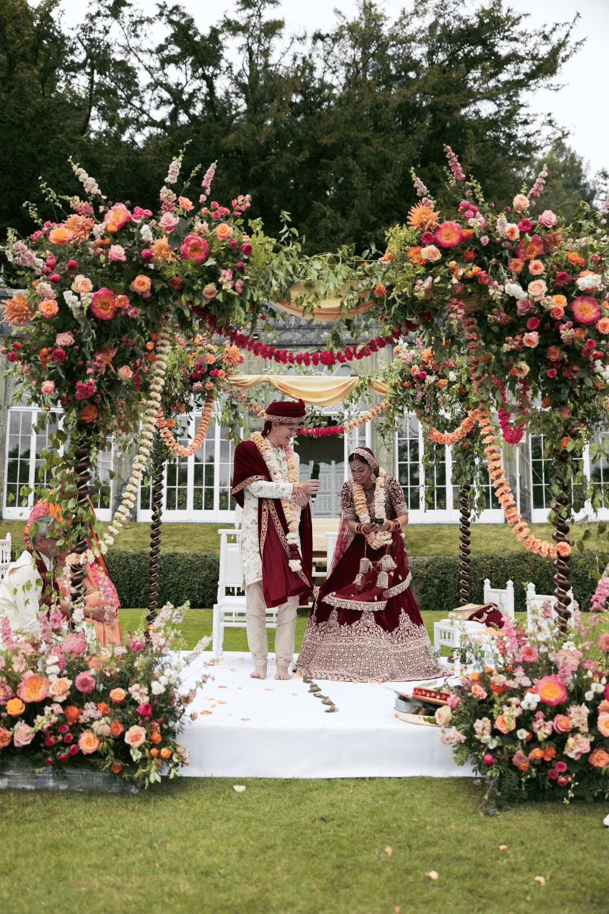 Sezincote House Wedding Flowers | Sally Gill Flowers