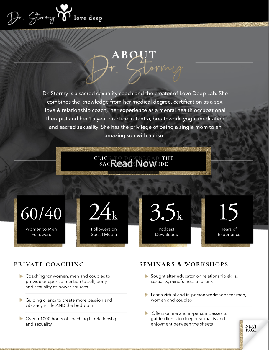 Media Kit | Love Deeper Lab