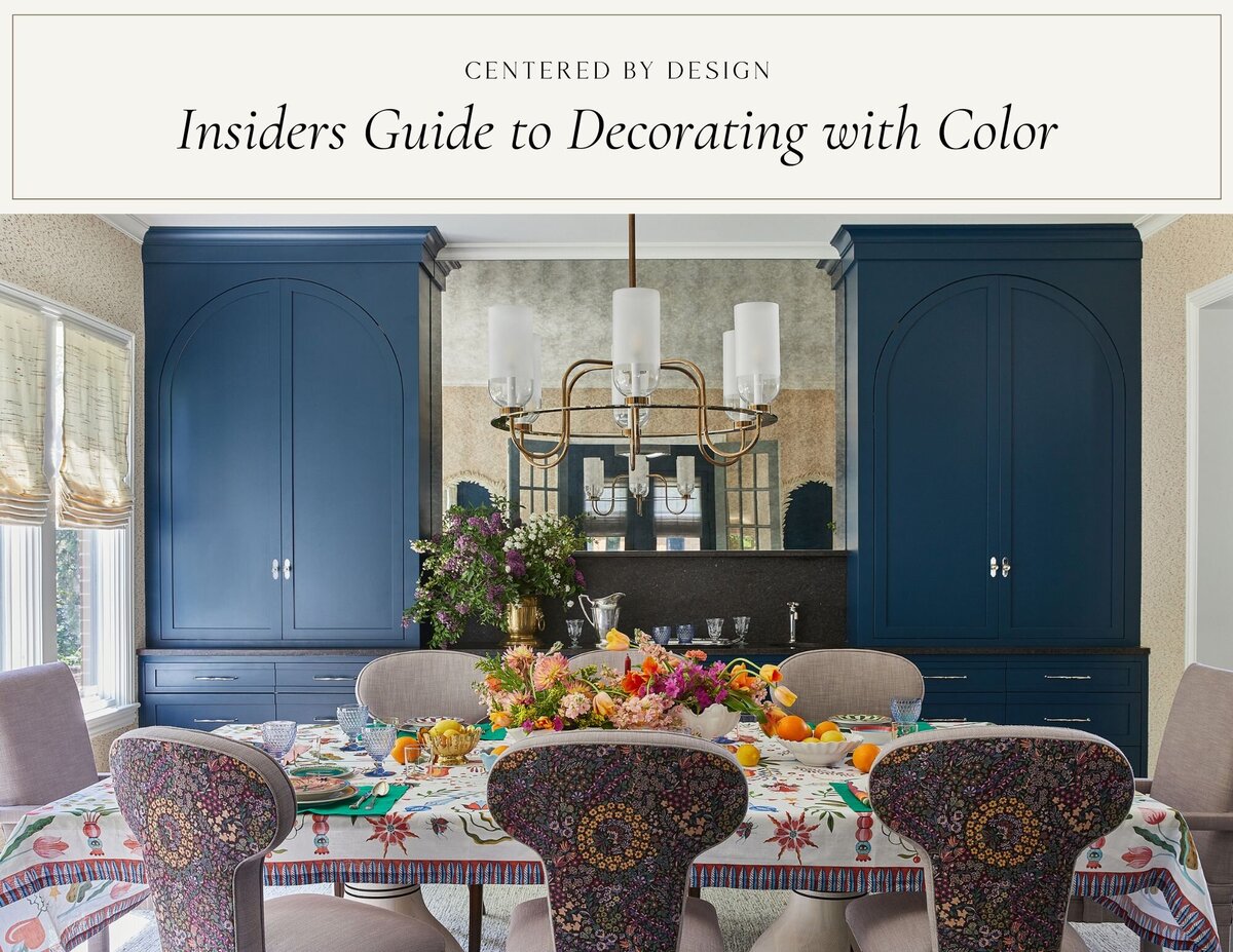 Centered by Design digital interior design guides.