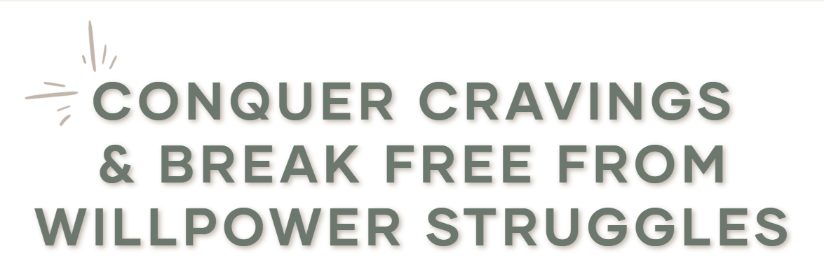 CONQUER YOUR CRAVINGS - FREE 3-DAY CHALLENGE