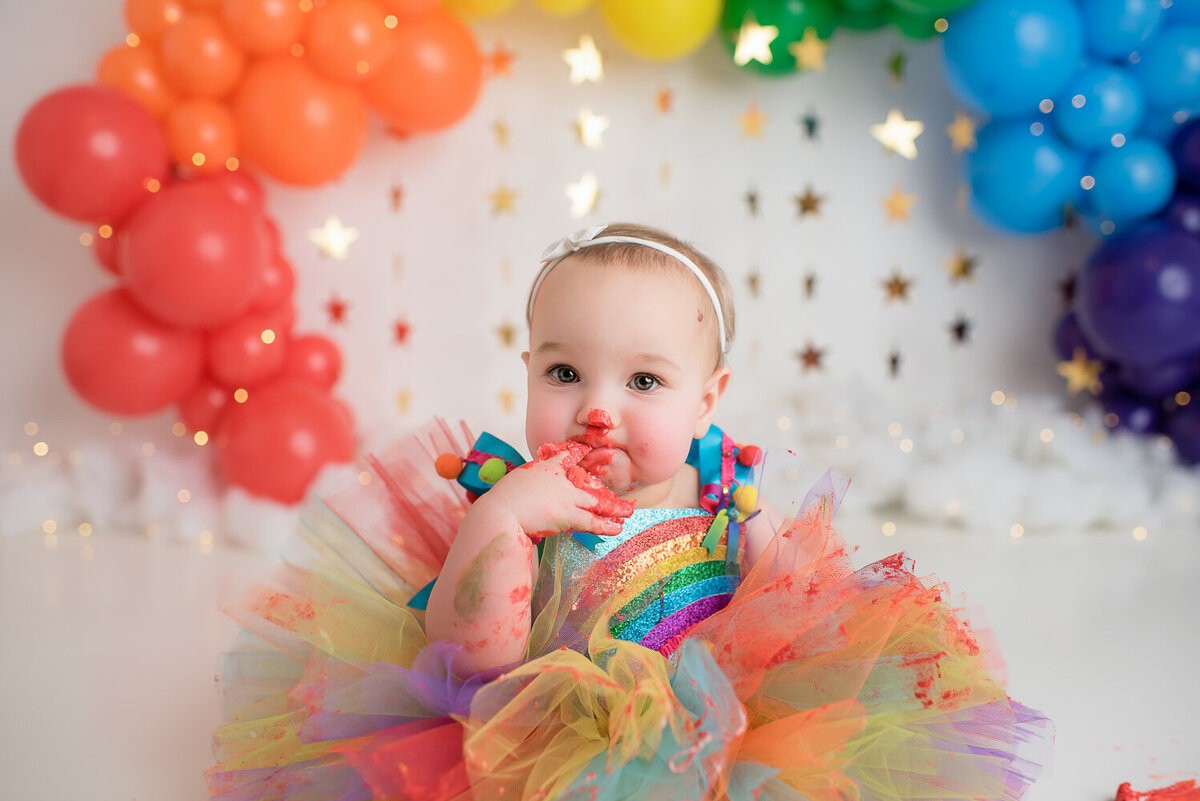 DFW Cake Smash Photographer | E Newton Photography