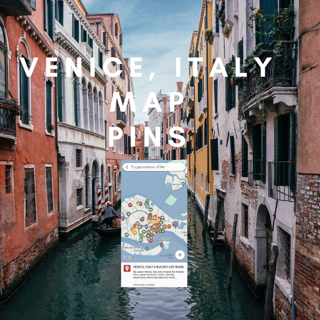 Google Maps Travel Pins | Bucket List Bums