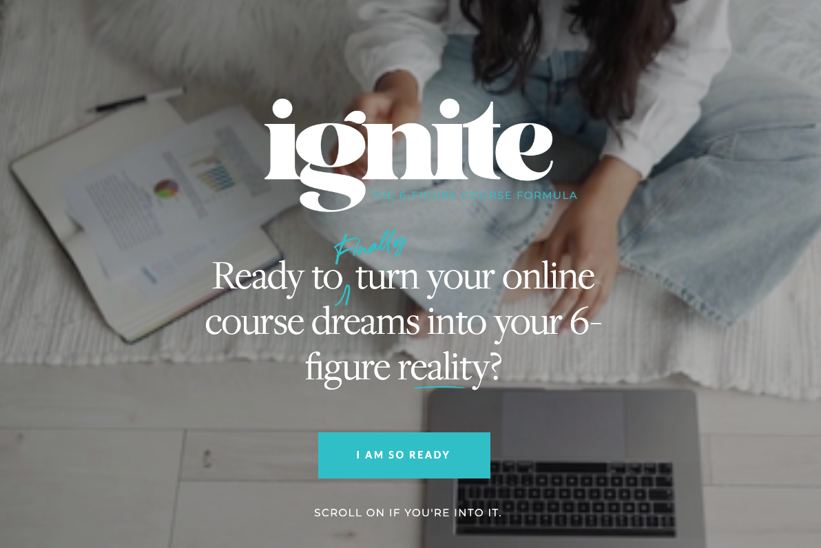 Ignite - The 6-Figure Course Formula by Hello Funnels