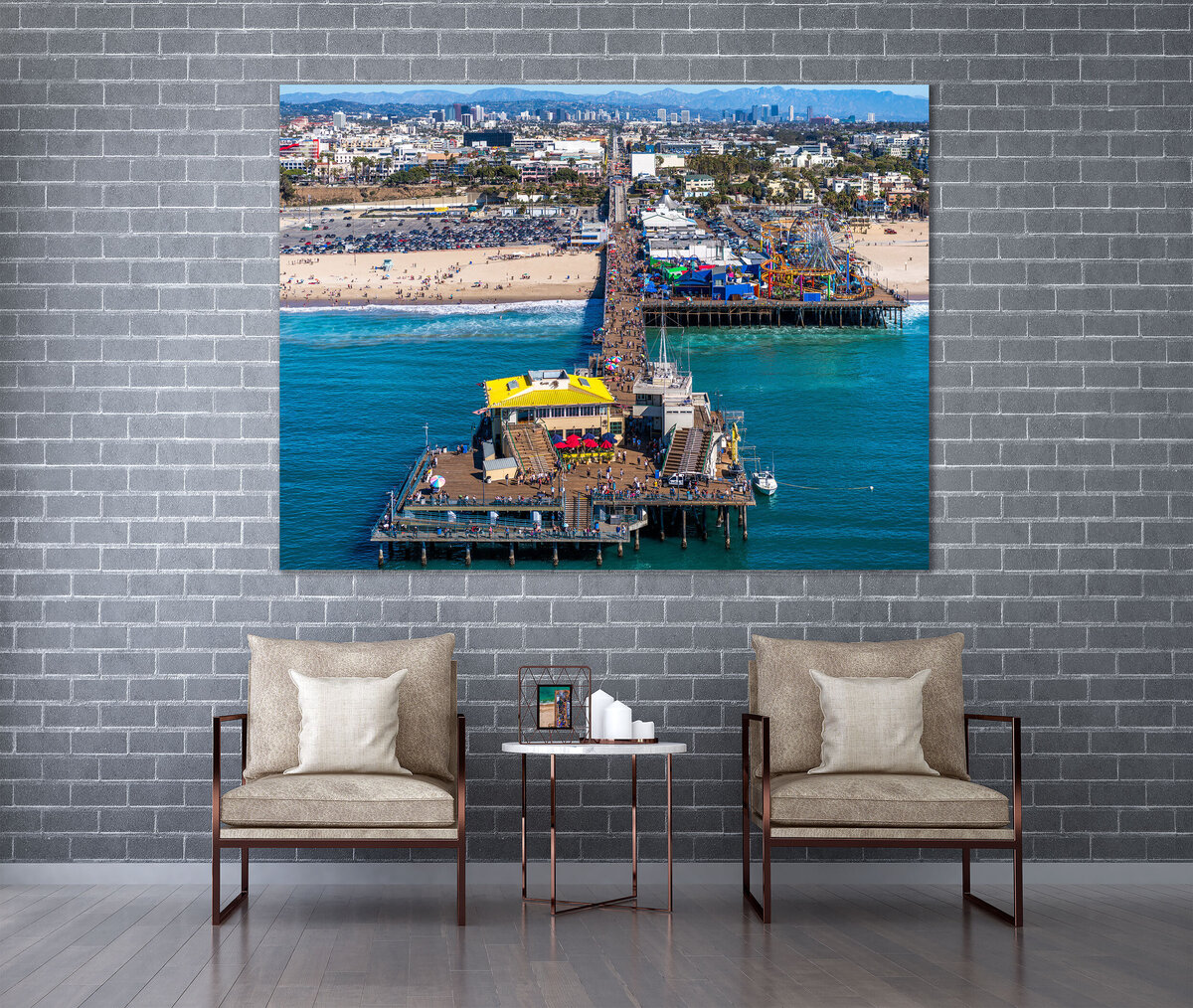 Pier View | Donn Delson | Aerial Photographer