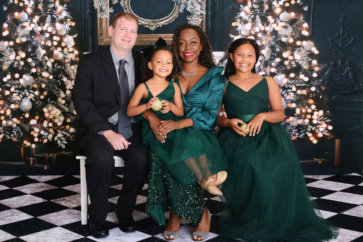 Marble Manor Elegant Family Christmas Photos