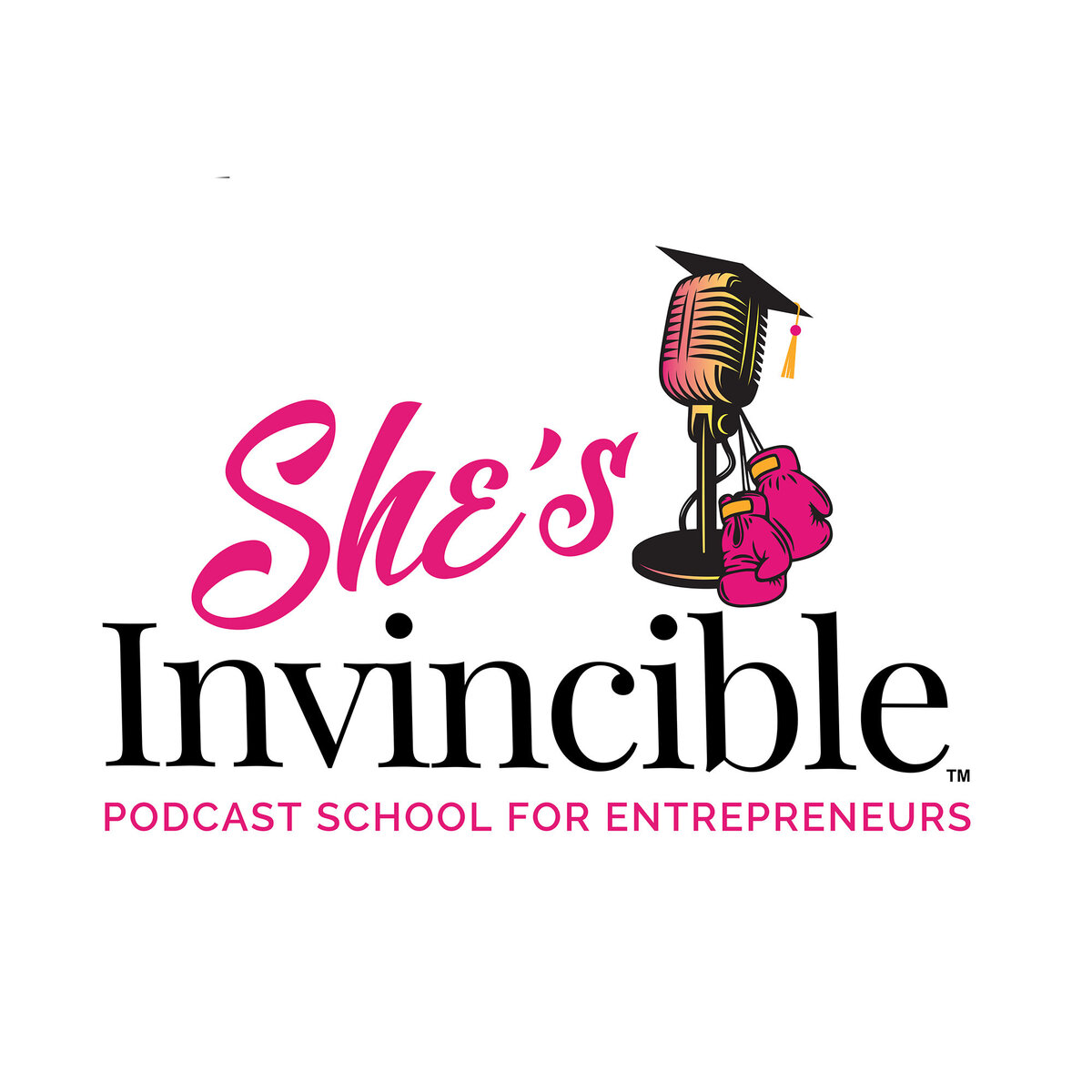 Learn about the She's Invincible Podcast School