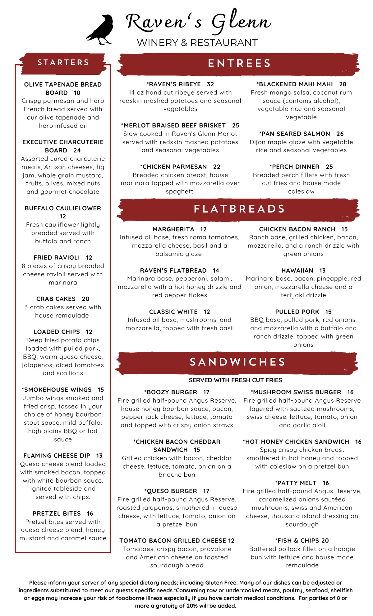 Fine Dining in Ohio — Explore Our Menu