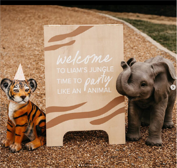 Safari Animals | Ribbon & Blue Party Rentals Charlotte, NC
