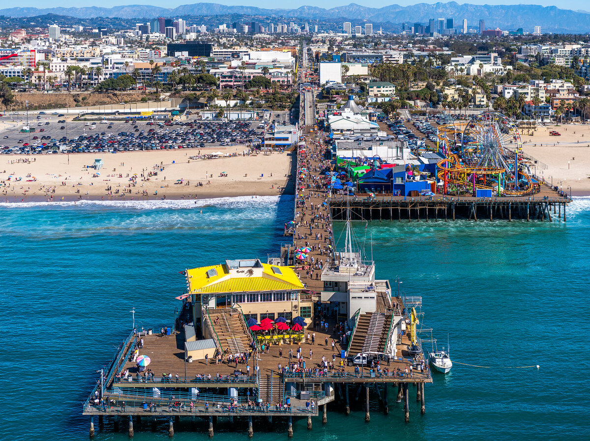 Pier View | Donn Delson | Aerial Photographer