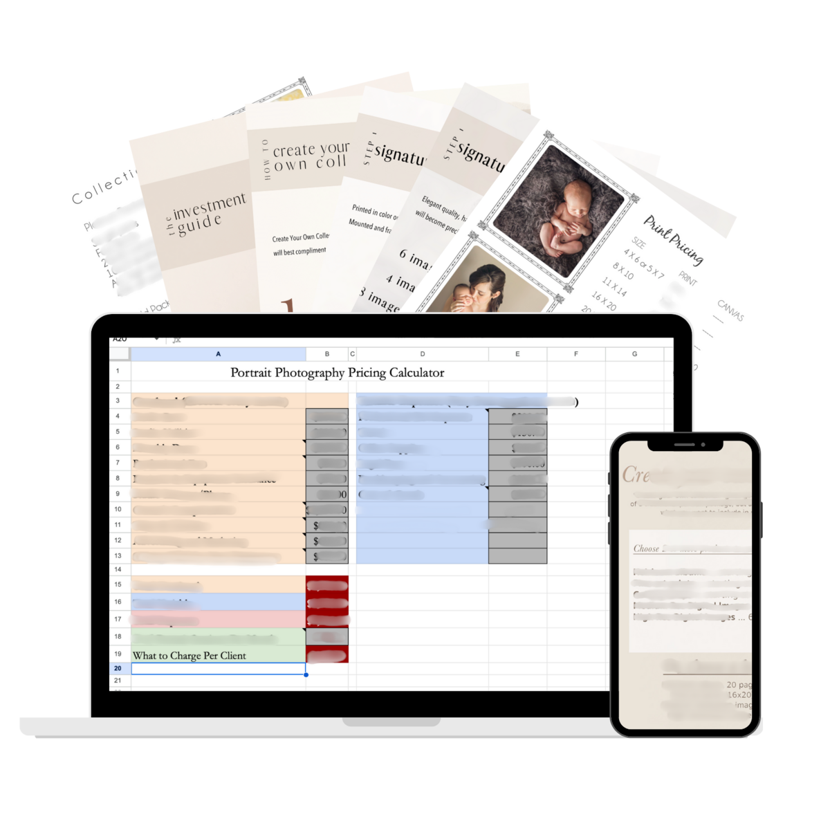 Photography Pricing Calculator for Portrait Photographers