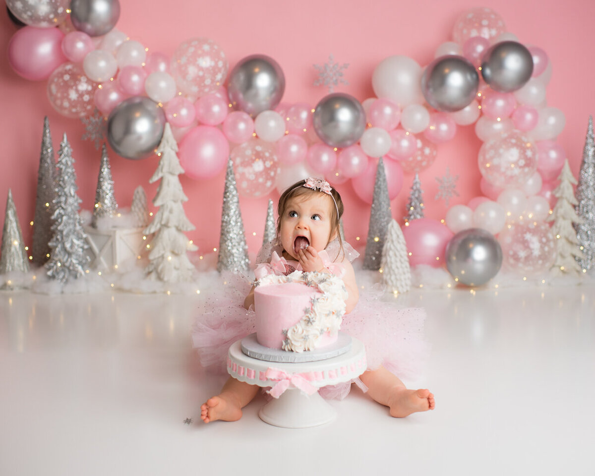 DFW Cake Smash Photographer | E Newton Photography